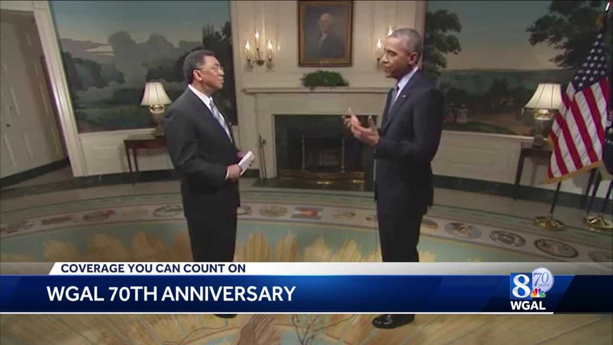 WGAL's Ron Martin recalls interviewing former President Barack Obama WGAL's Ron Martin recalls interviewing former President Barack Obama