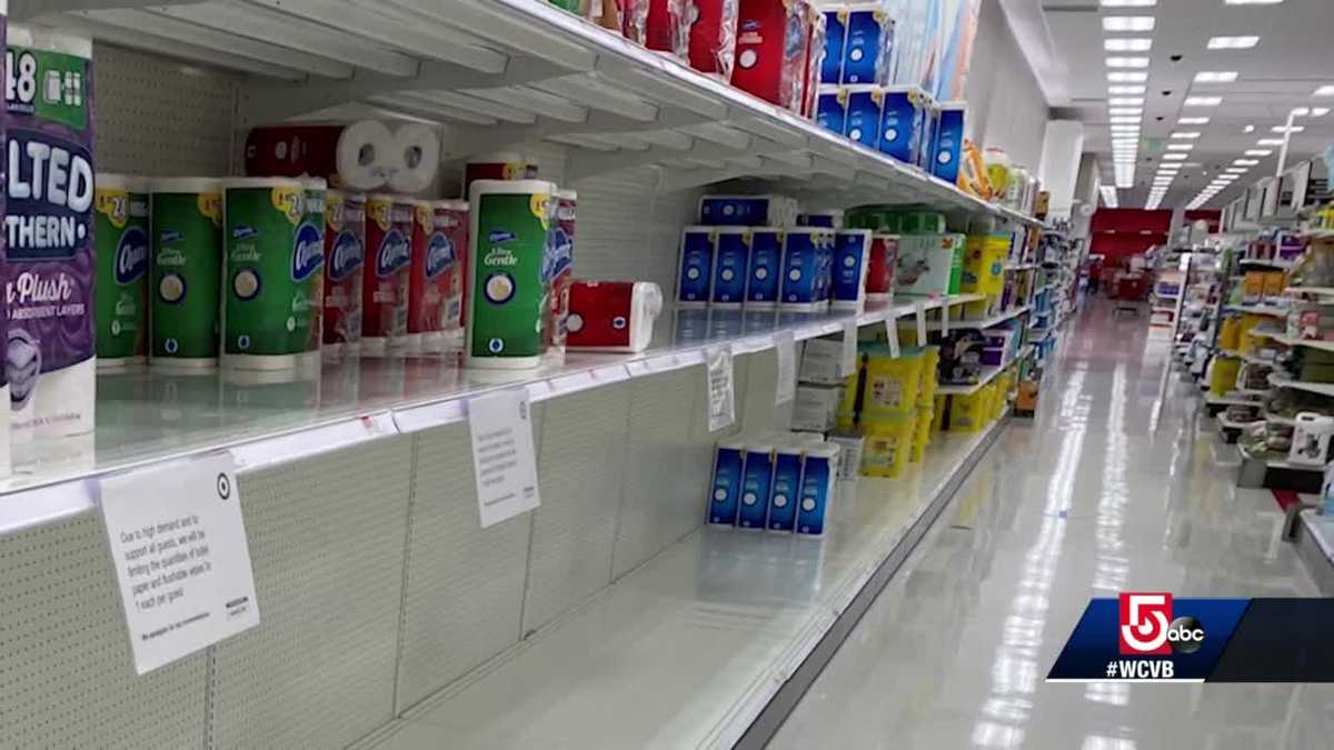 Massachusetts stores seeing new shortage of paper goods
