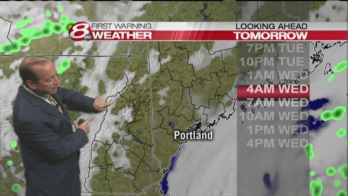 WMTW News 8 First Warning Weather forecast