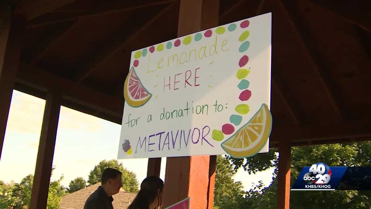 Local lemonade stands raise money for Metavivor