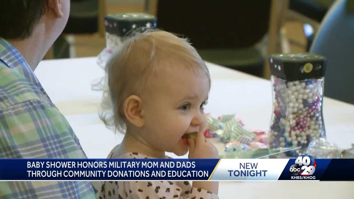 Baby shower for veterans held in Fayetteville