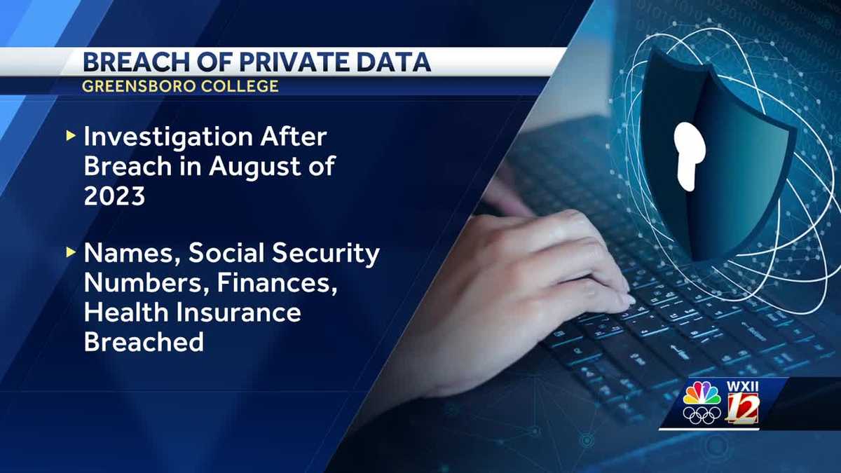 North Carolina college detects data breach