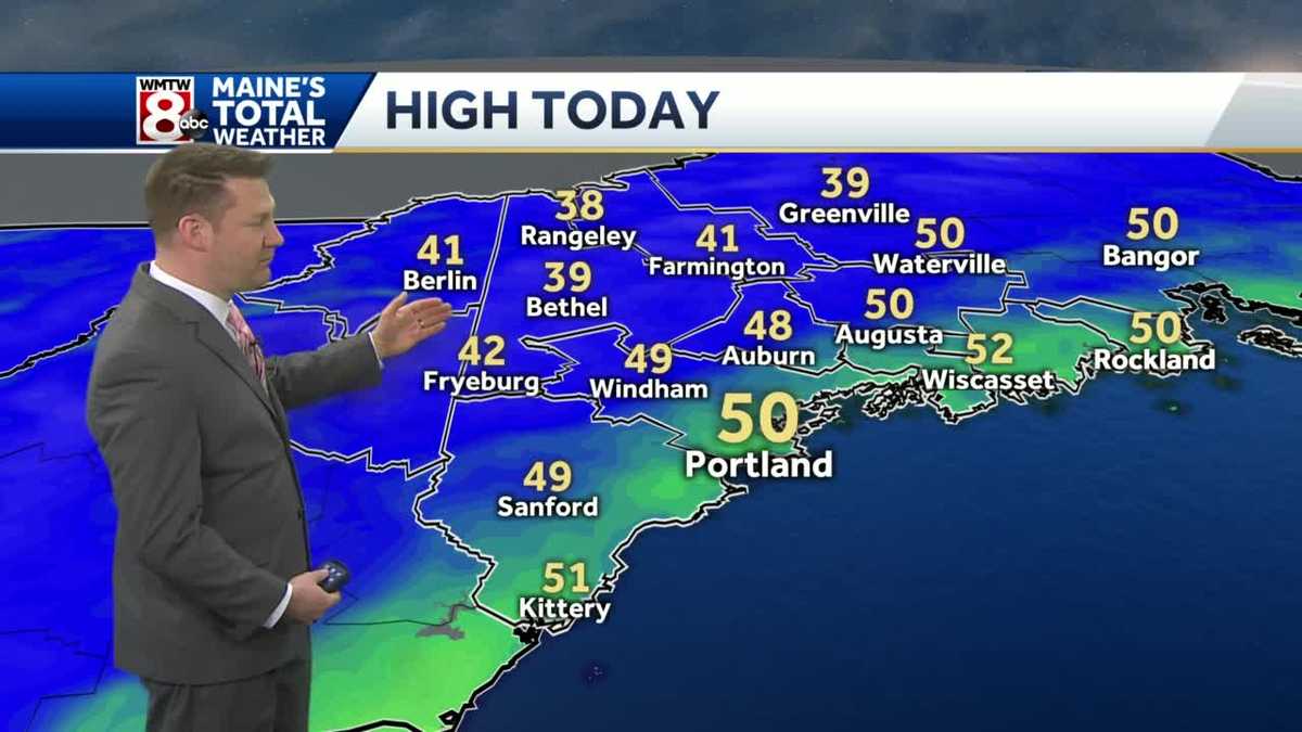 Rainy and Mild Day Ahead