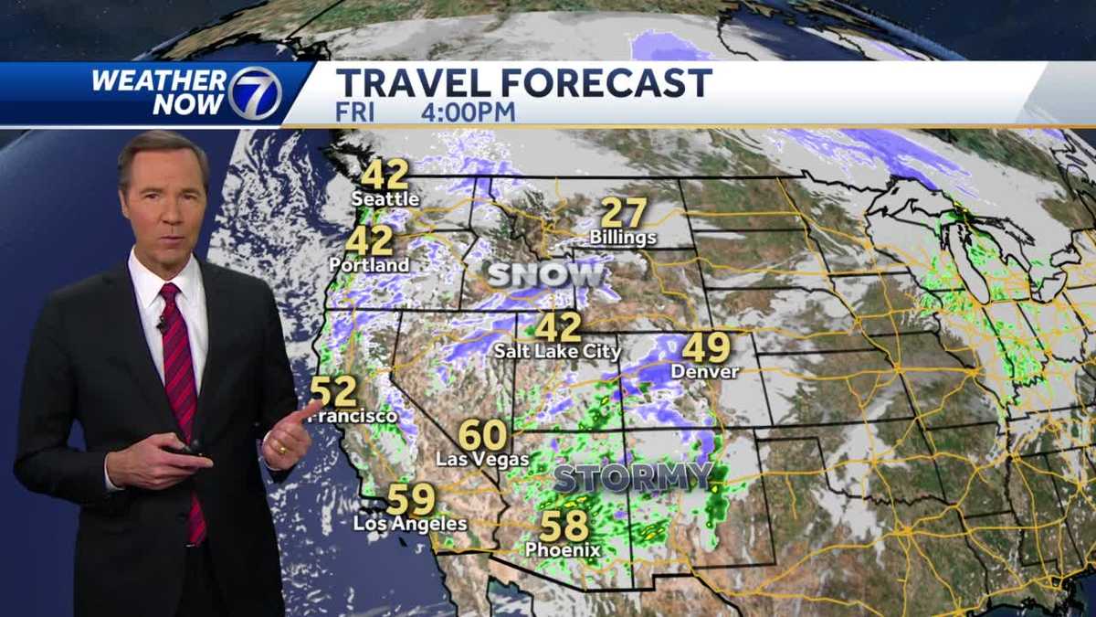 Travel weather mostly good