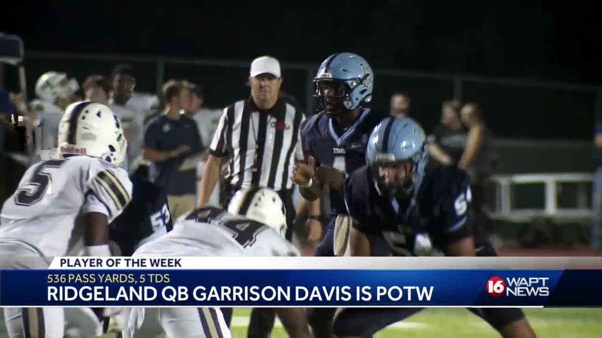 Blitz 16 Player of the Week: Garrison Davis