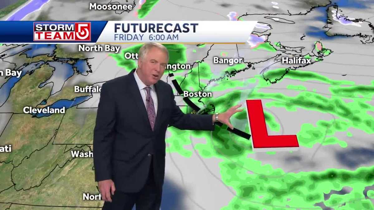 Video: Nor'easter continues to bring heavy rain, strong winds