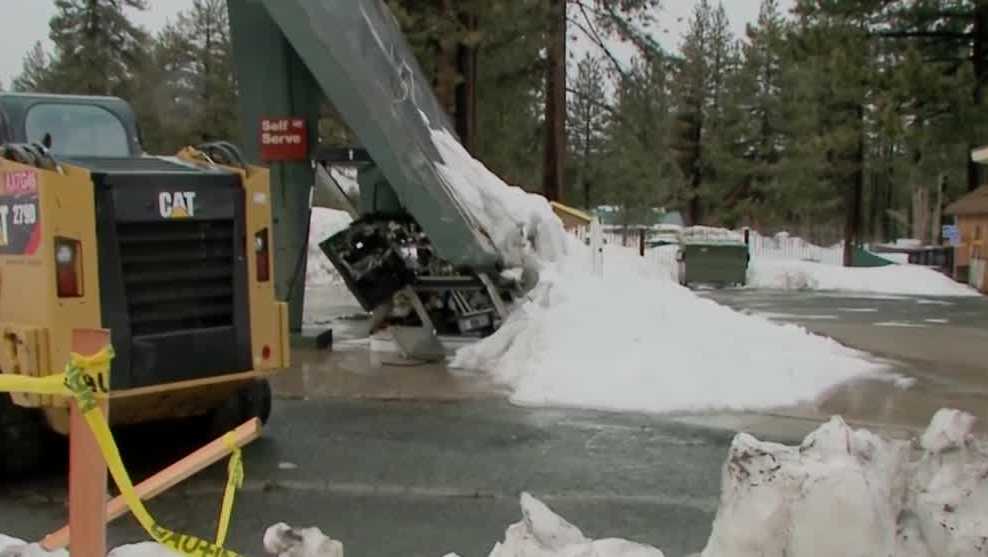 Snow causes buildings to collapse in South Lake Tahoe