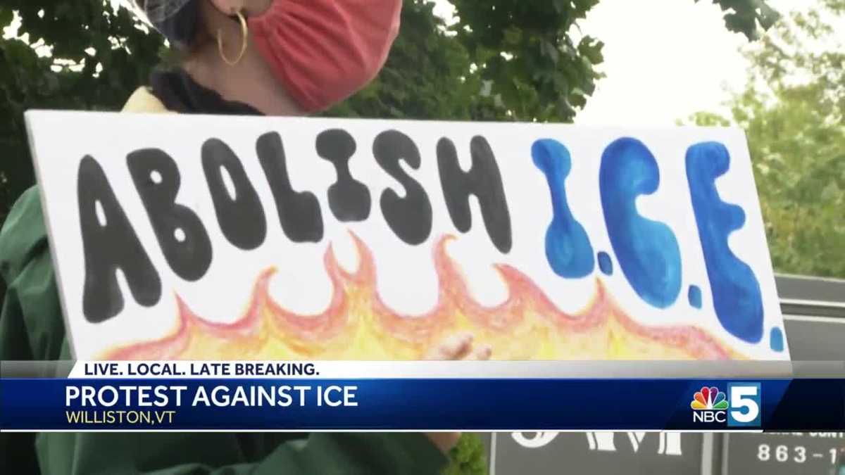 Vermonters protest ICE and Homeland Security