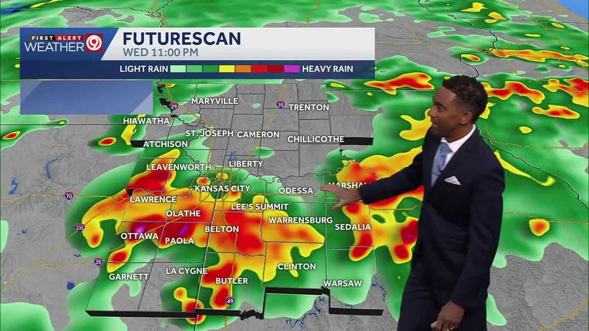 Kansas City weather: Flood watch issued as heavy rain, storms move in