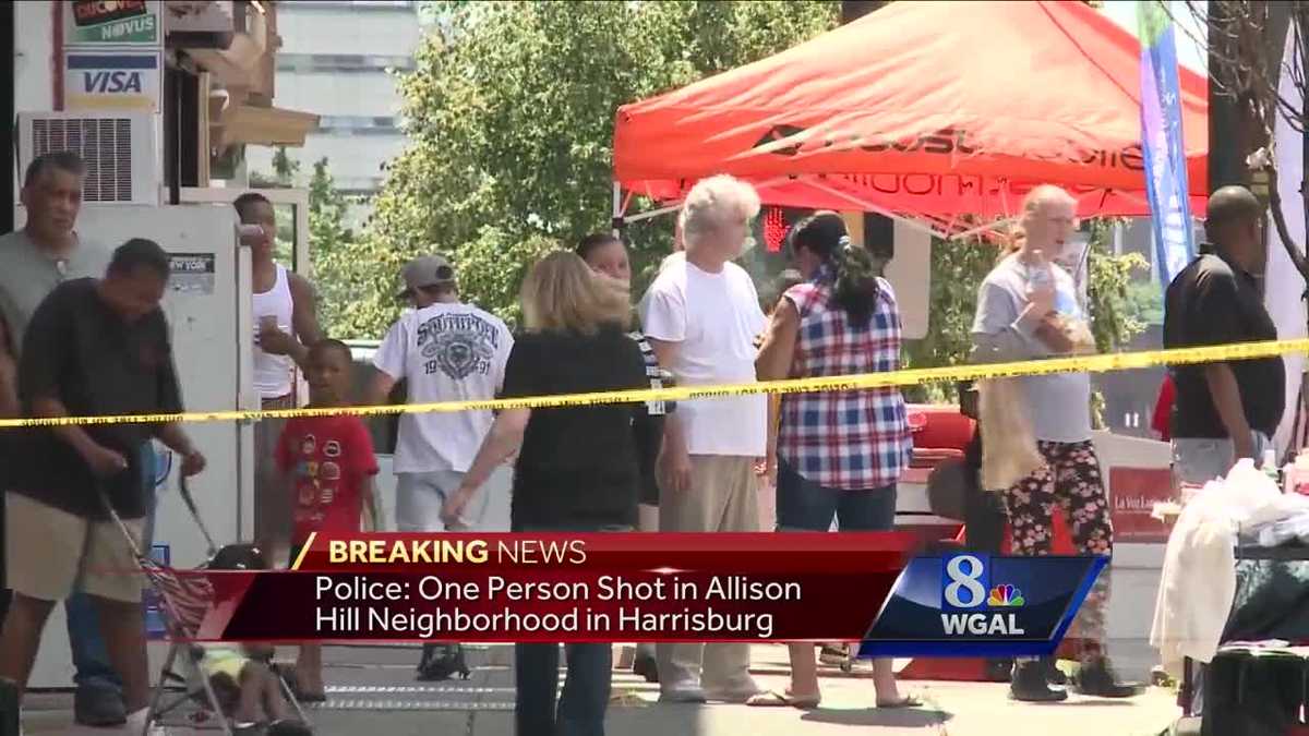 Police: 1 Person shot in Allison Hill neighborhood of Harrisburg