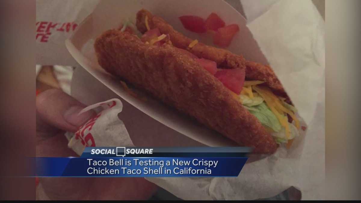Customers in California say Taco Bell is testing a fried chicken shell