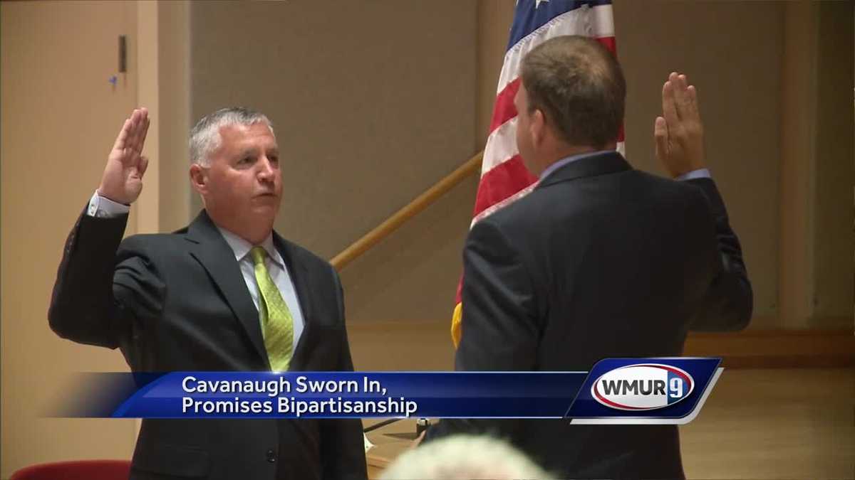 Kevin Cavanaugh sworn into NH Senate
