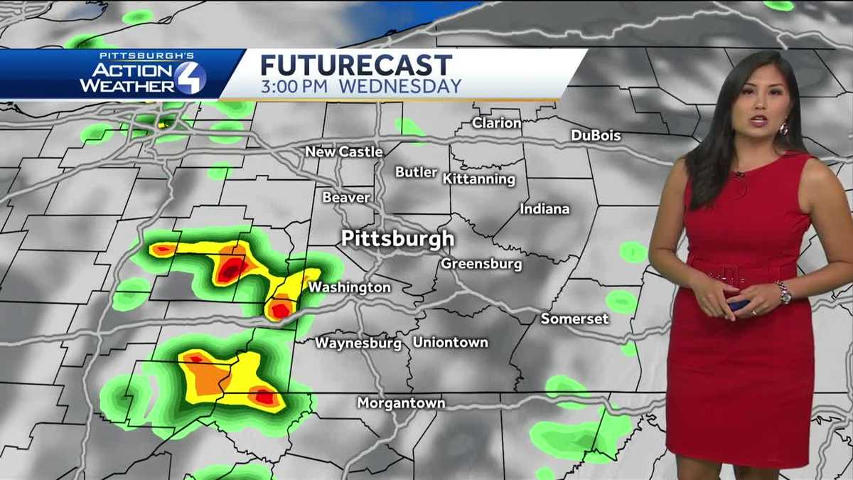 Pittsburgh's Action Weather forecast: Rain from Alberto on the way