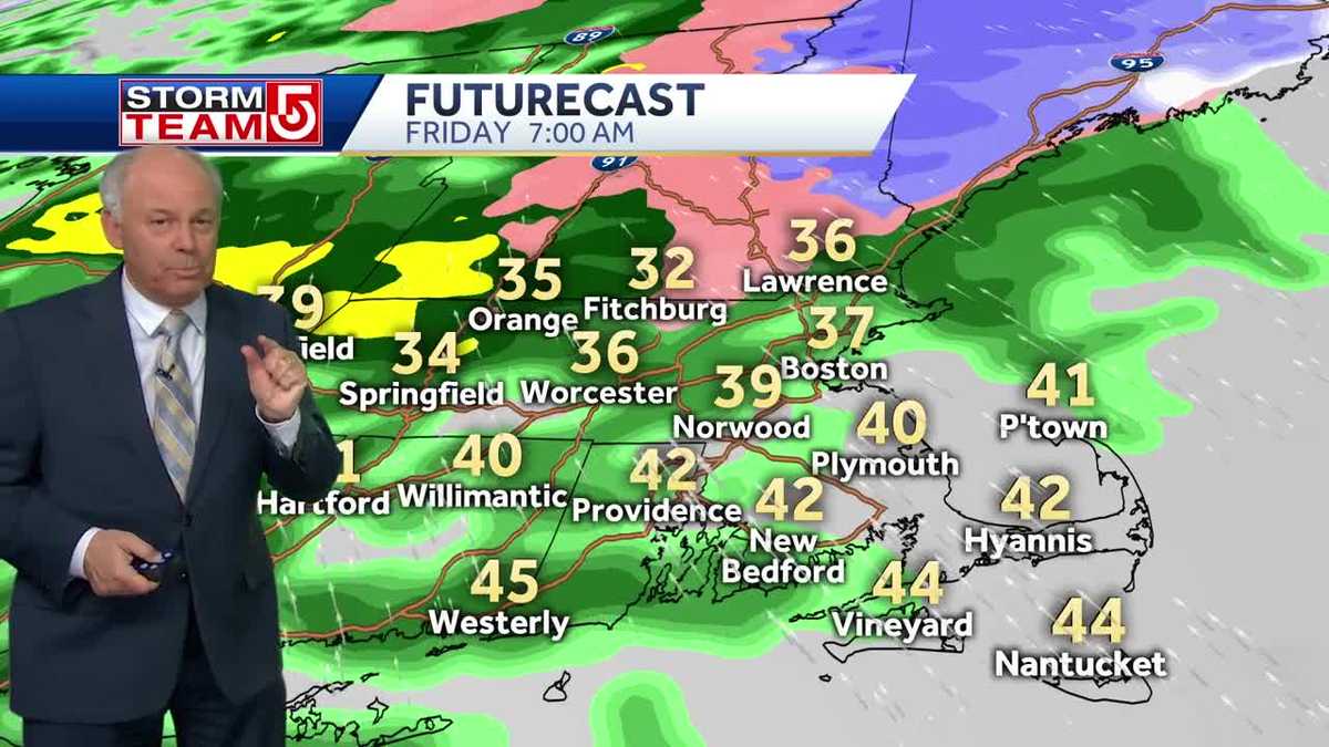 Video: Storm to deliver rain, wintry mix across region