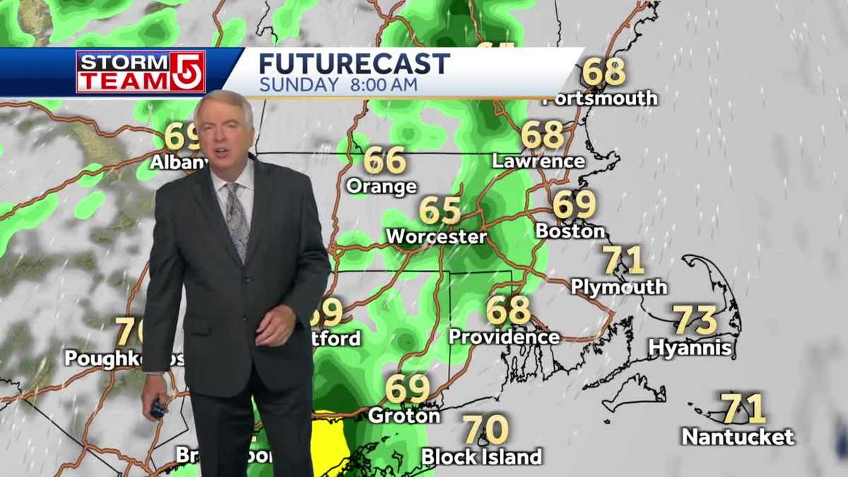 Video: Muggy air will arrive, stick around in Massachusetts