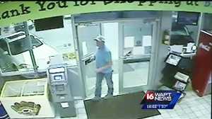 Convenience store holdup caught on camera