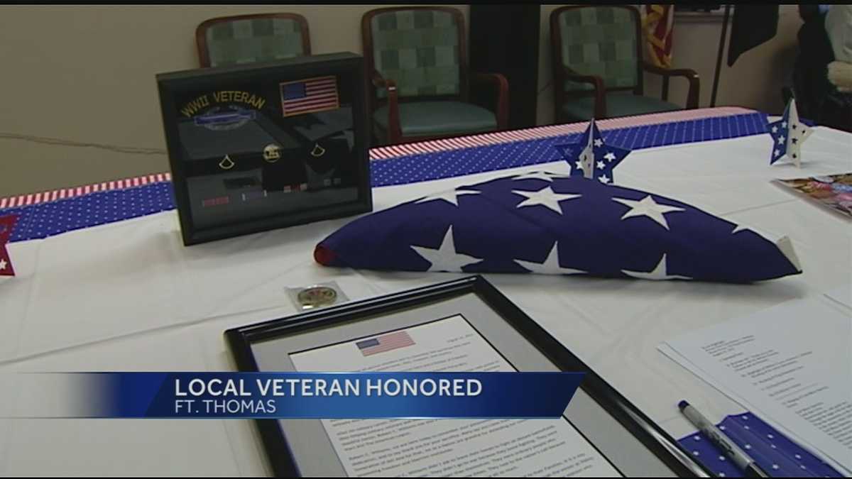 Ft. Thomas veteran receives American flag