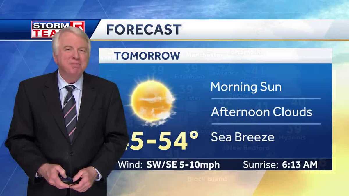 Video: Chilly and dry Thursday