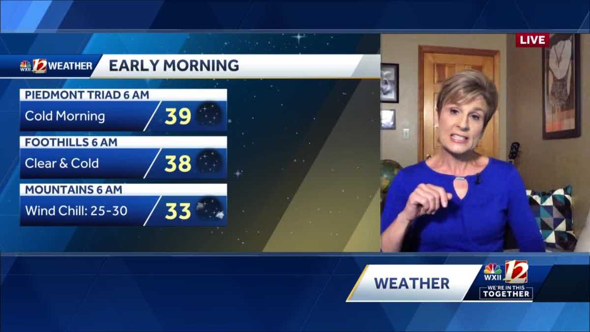 WATCH: Cold mornings, sun returns