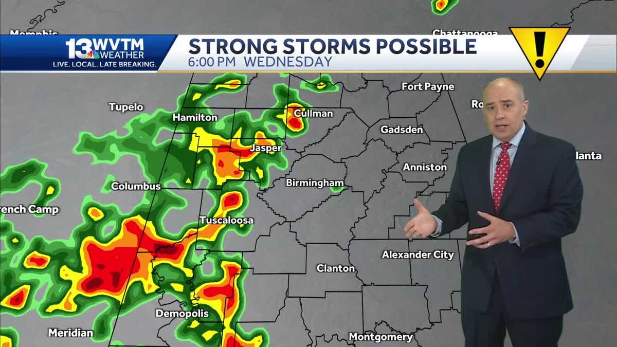 Alabama forecast: Temperatures soar to the upper 90s