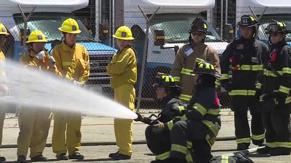 Annual California Fire Women and MPC All Girls Firefighting camp held ...