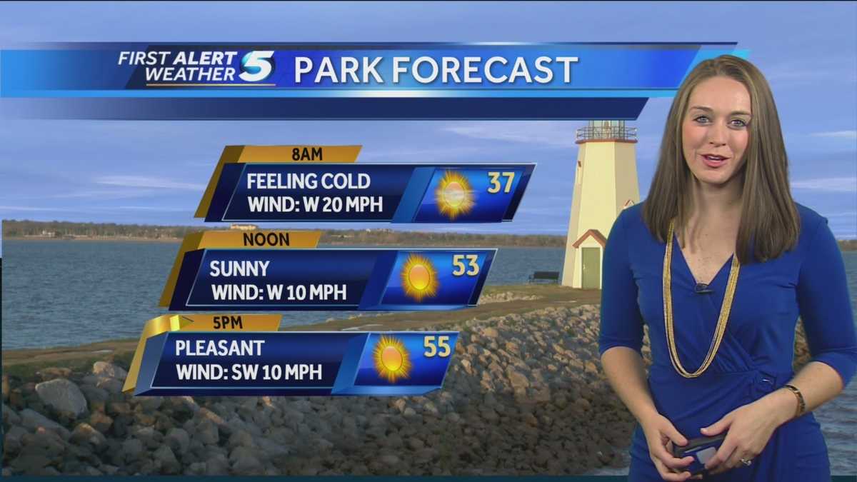 Forecast: Cold Monday morning