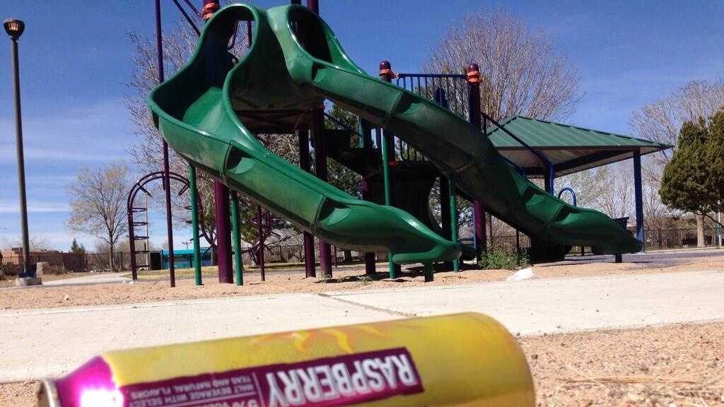 Residents upset park littered with trash