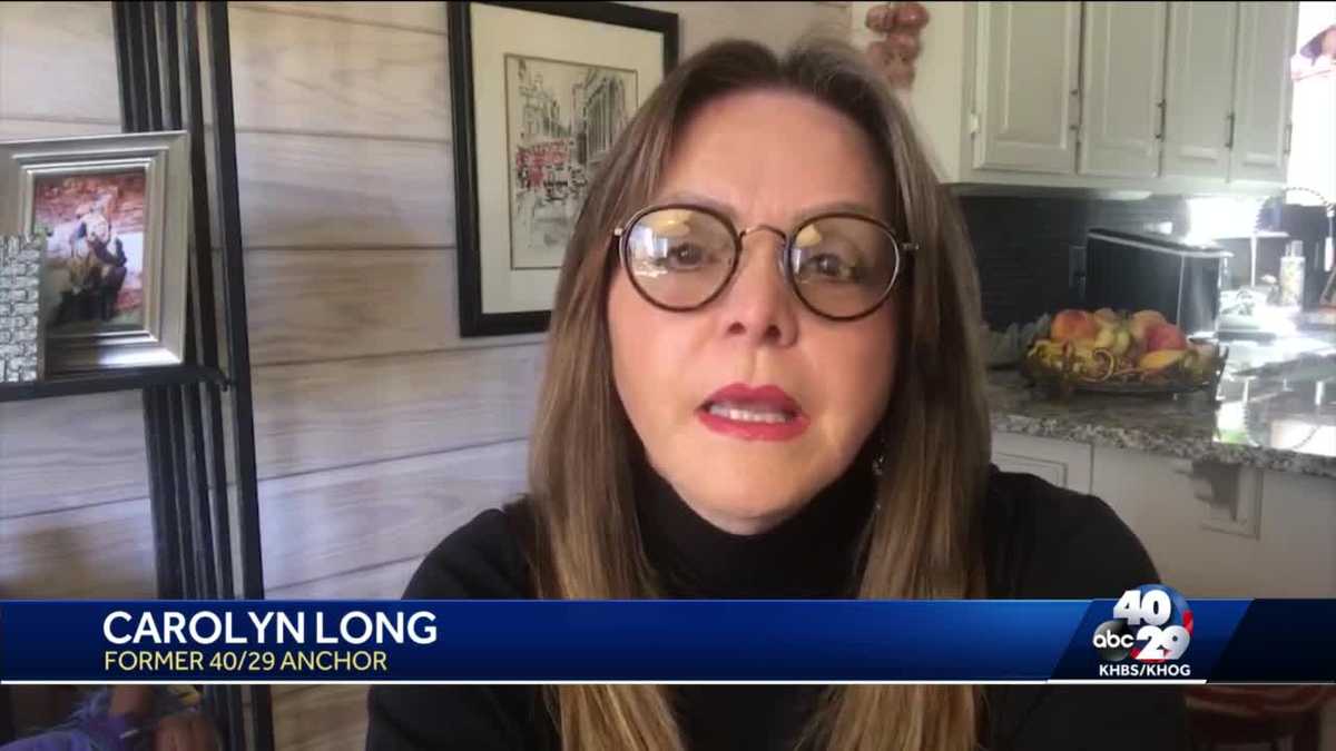 Carolyn Long congratulates Craig Cannon on retirement