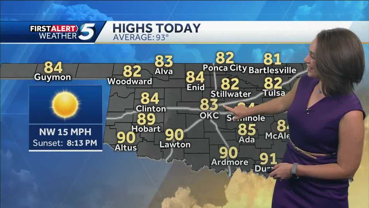 Forecast: Sunny Monday ahead