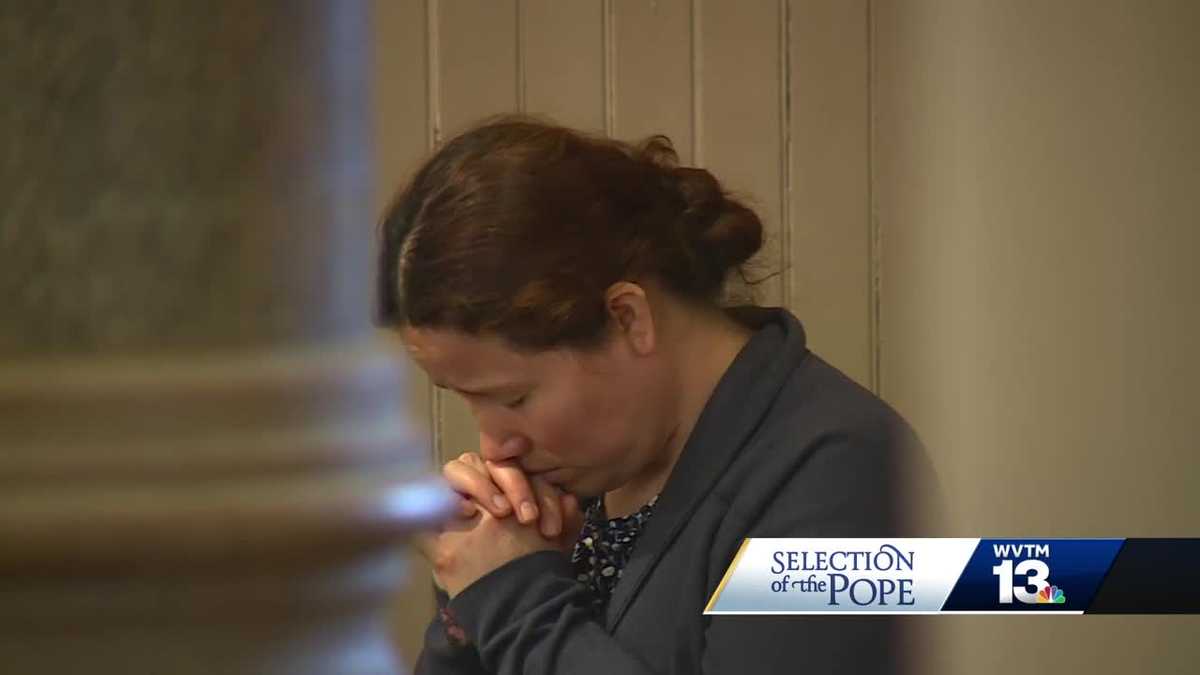 Catholic church members pray for conclave electing new pope