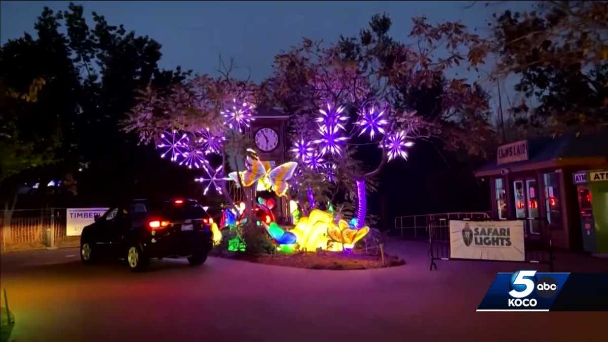 OKC Zoo's Safari Lights in running for USA Today's Best Zoo Lights