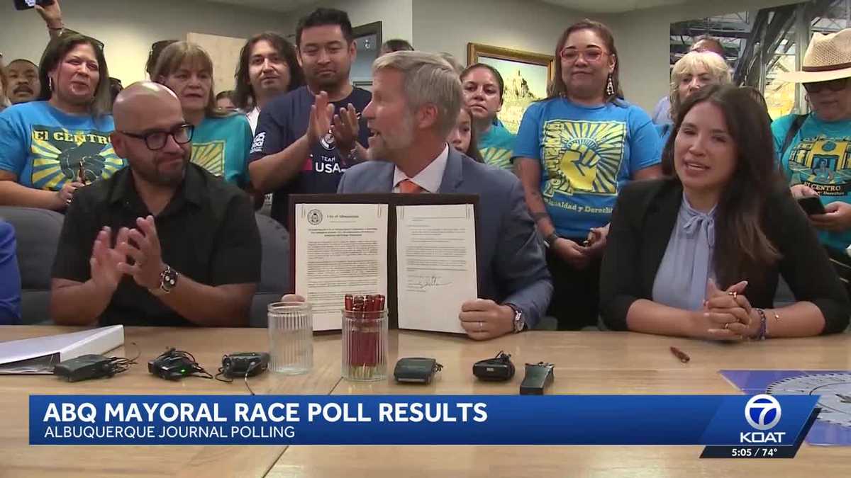 KOAT-ABQ Journal Poll: Tim Keller has declining approval rating ahead ...