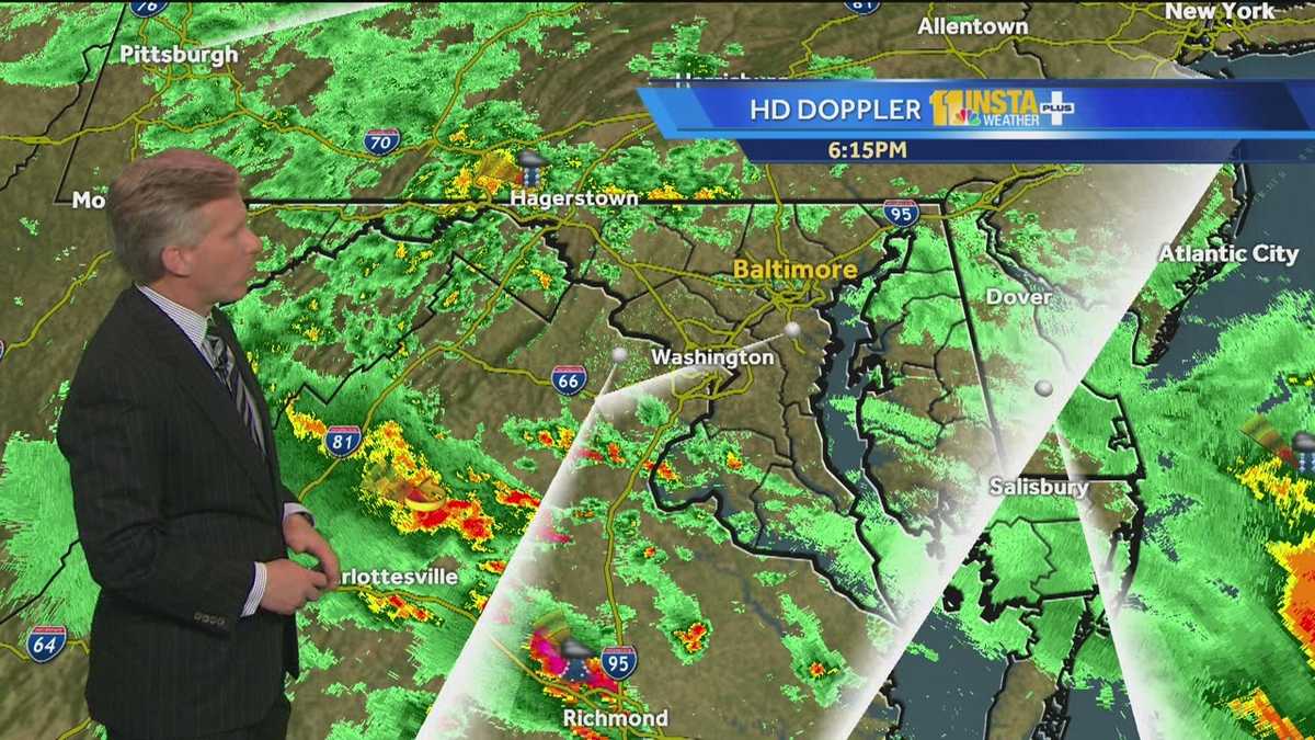 Maryland's Tuesday evening weather forecast