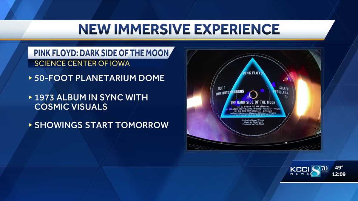 Pink Floyd: 'Dark Side of the Moon' comes alive at Science Center of Iowa