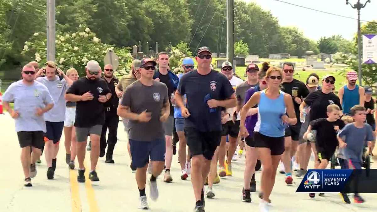 Running 4 Heroes remembers Easley police Officer Matthew Hare