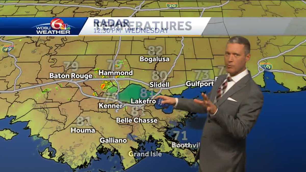 More Winter Warmth and Storms Possible for Southeast Louisiana