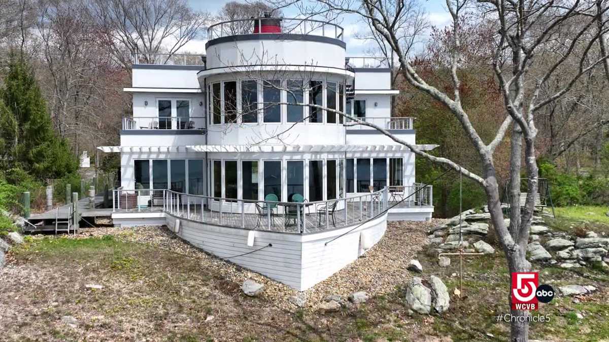 Peek inside a steamship-inspired riverfront house