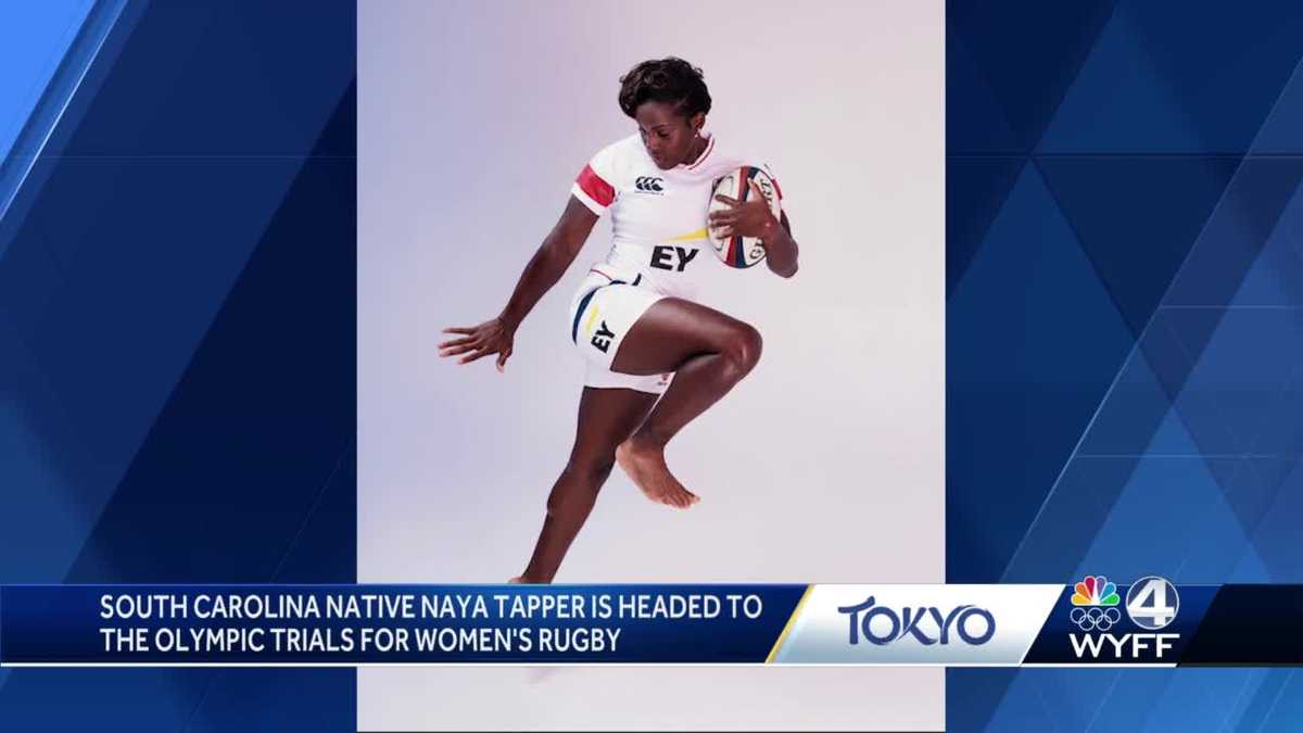 South Carolina: Naya Tapper in the Olympic trials for Women's Rugby.