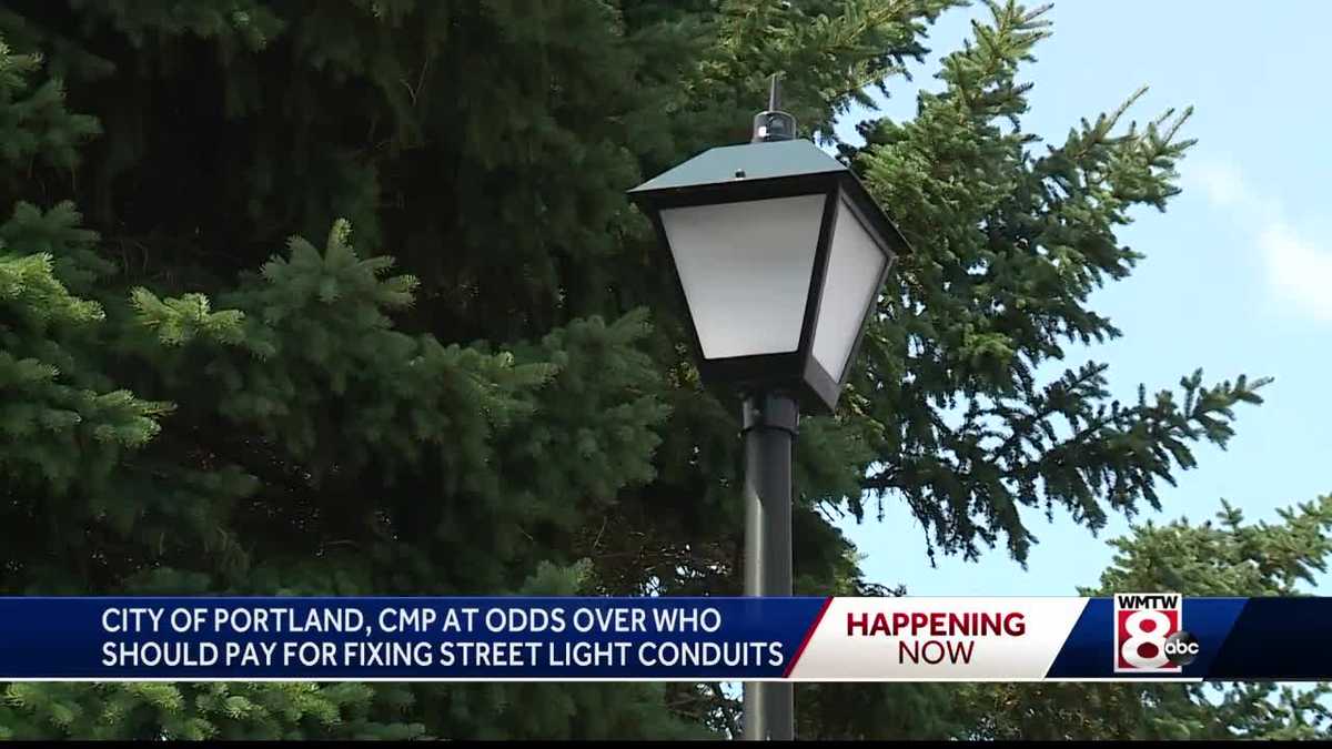 Portland street lights off amid dispute between city and CMP
