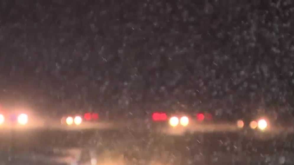 Snow in New Hampshire: Flakes make for slick travel conditions