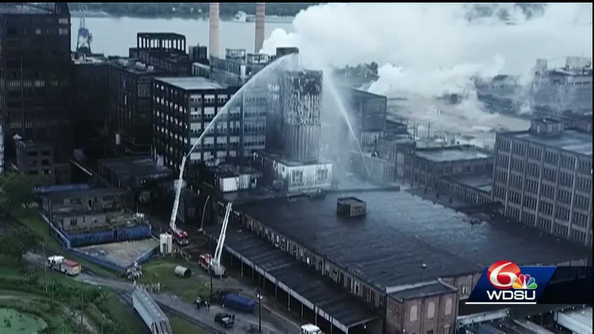 Investigation continues into cause of fire at Domino Sugar refinery in ...