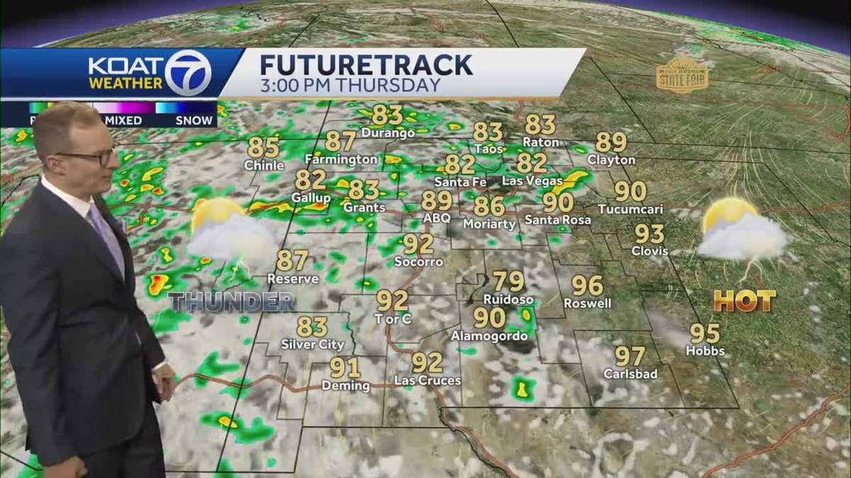 New Mexico forecast: Hot with more storms approaching