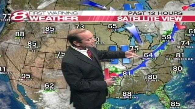 Meteorologist Roger Griswold's Forecast
