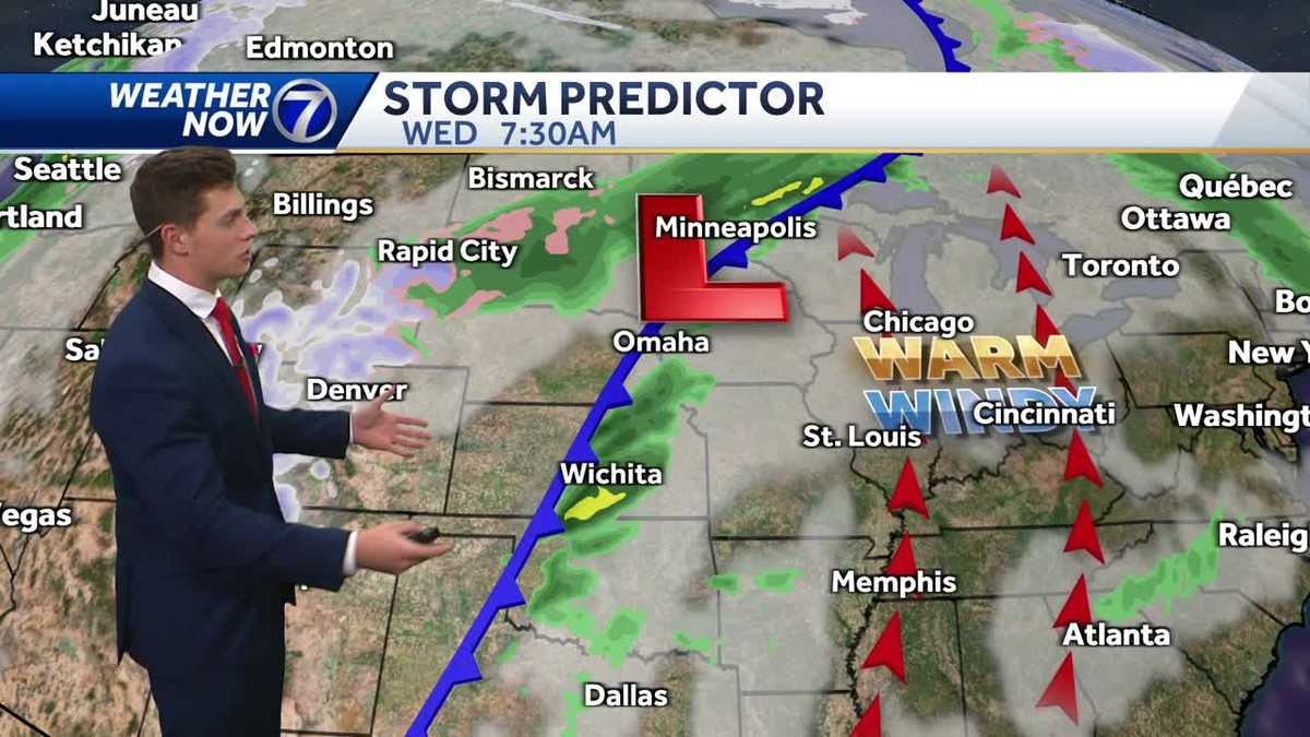 Warm and windy to start next week