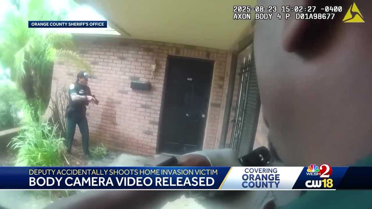 Video Orange County Deputy Accidentally Shoots Man During Response