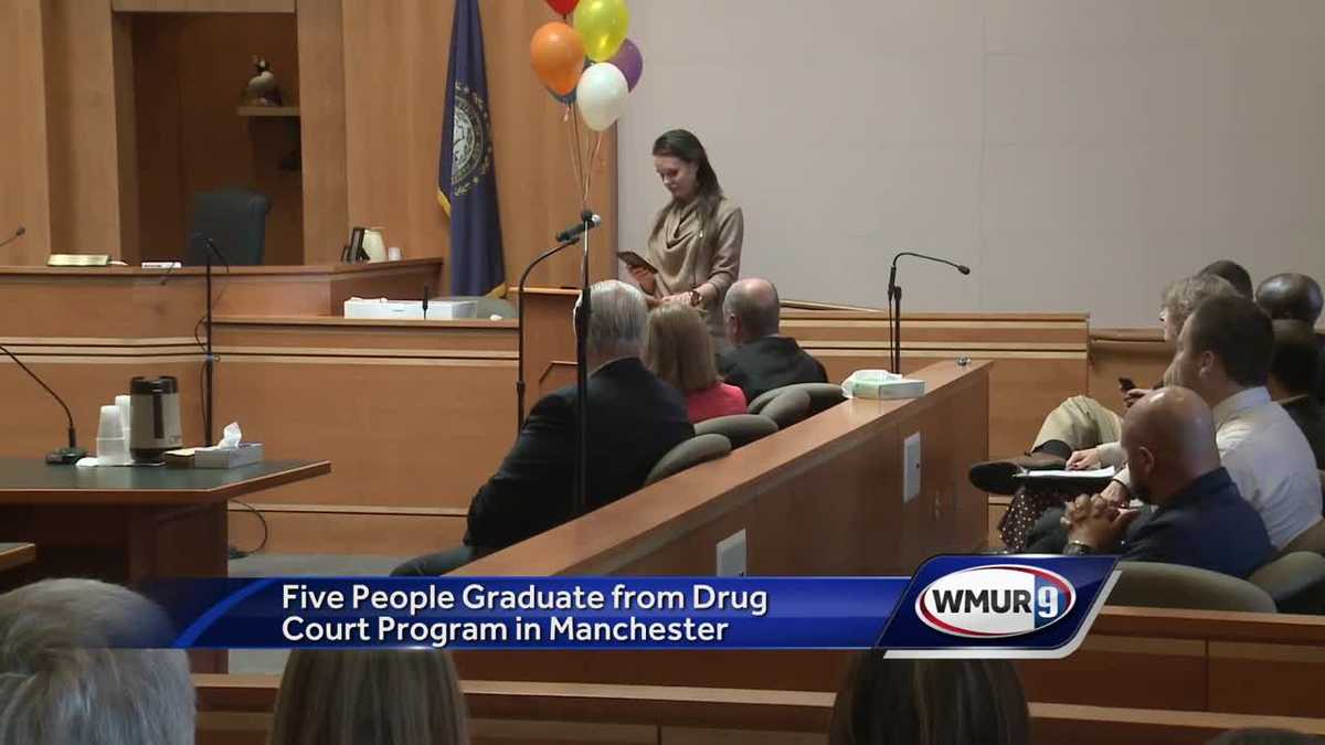 5 graduate from Manchester drug court program