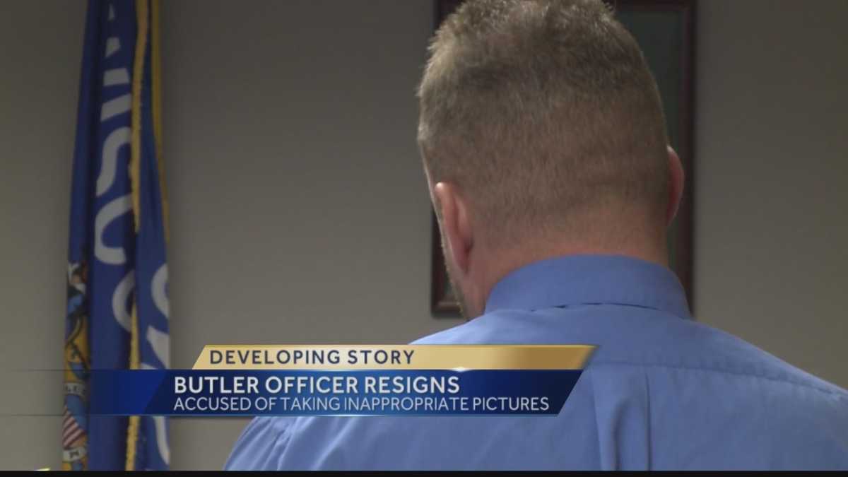 Butler police officer accused of taking inappropriate photos