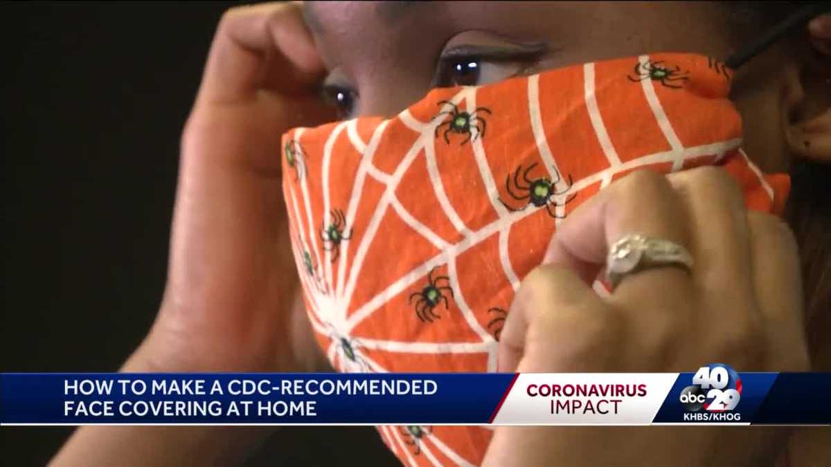 How to make a CDC recommended cloth face covering