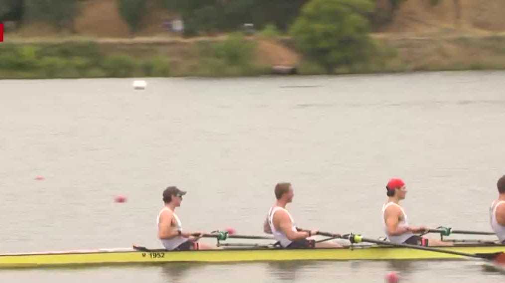 Rowing championship at Lake Natoma offers close-up spectator experience
