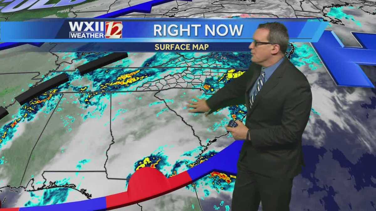 Monday Morning Weather and 7-Day Forecast with Brian Slocum
